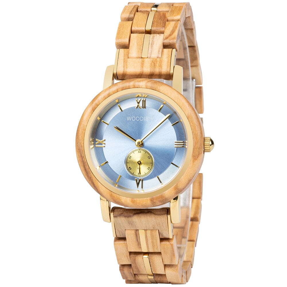 Olive Wood Wooden Watch GT126-3 – Woodish